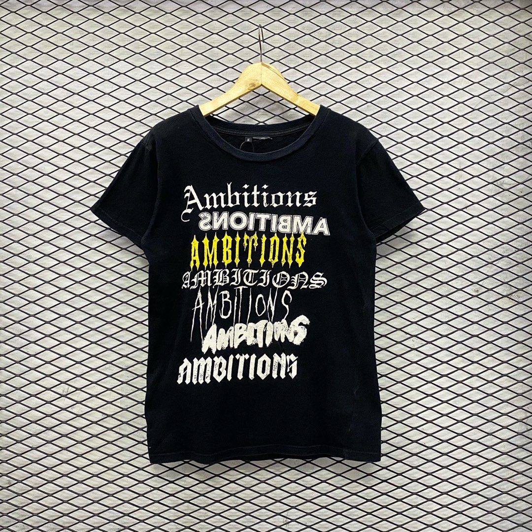 Kaos Band Ambitions One Ok Rock Japan Dome Tour 2018, Fesyen Pria ...