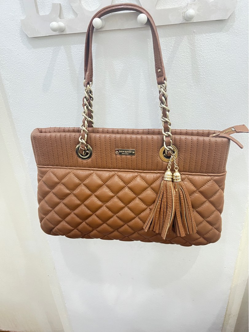 Kate Spade quilted Kili Bag, Luxury, Bags & Wallets on Carousell