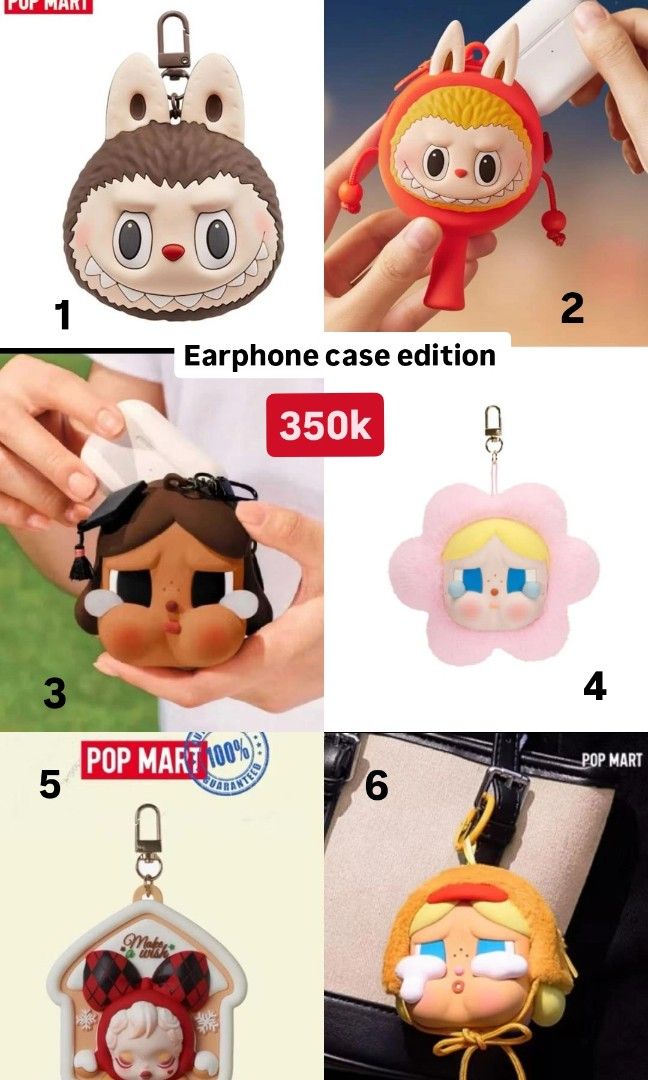 Labubu Crying Again Powerpuff Girls, Fesyen Wanita, Aksesoris di Carousell