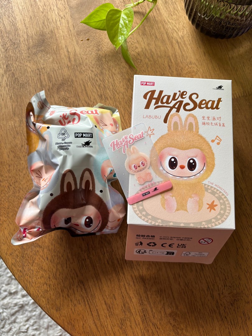 Labubu Dada Have A Seat [ORIGINAL POP MART], Hobbies & Toys, Toys ...