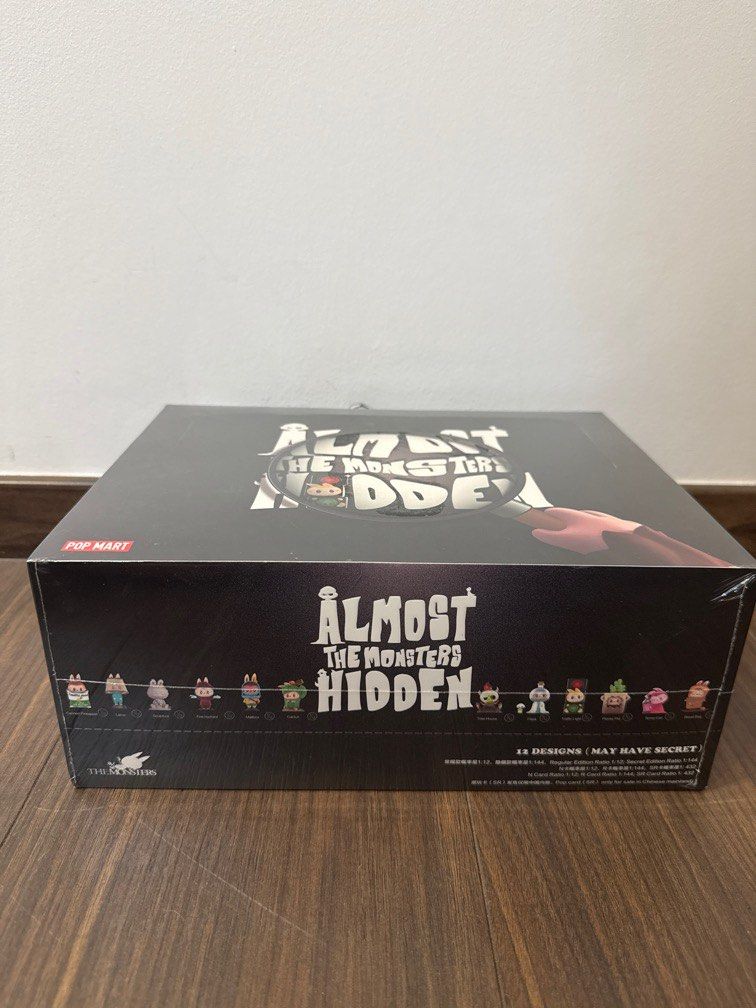 Labubu The Monsters almost hidden full set sealed, Hobbies & Toys, Toys ...