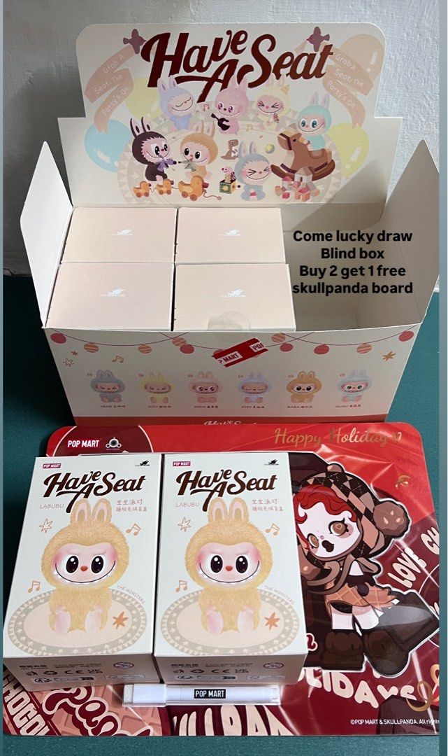 Labubu v2 blind box, Hobbies & Toys, Toys & Games on Carousell