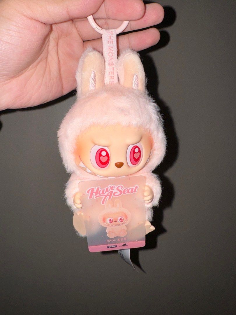 Labubu V2 DaDa (Pink), Hobbies & Toys, Toys & Games on Carousell