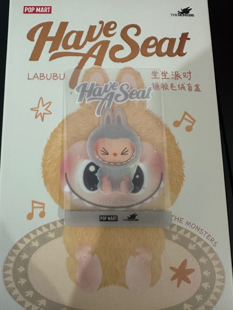 LABUBU V2 HEHE, Hobbies & Toys, Toys & Games on Carousell