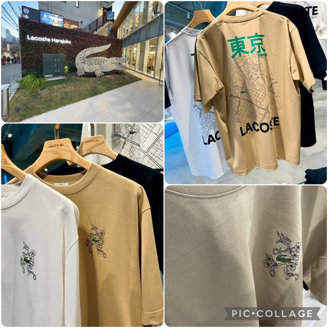 Lacoste Japan Harajuku Exclusive T-Shirt (Made in Japan), Men's Fashion ...