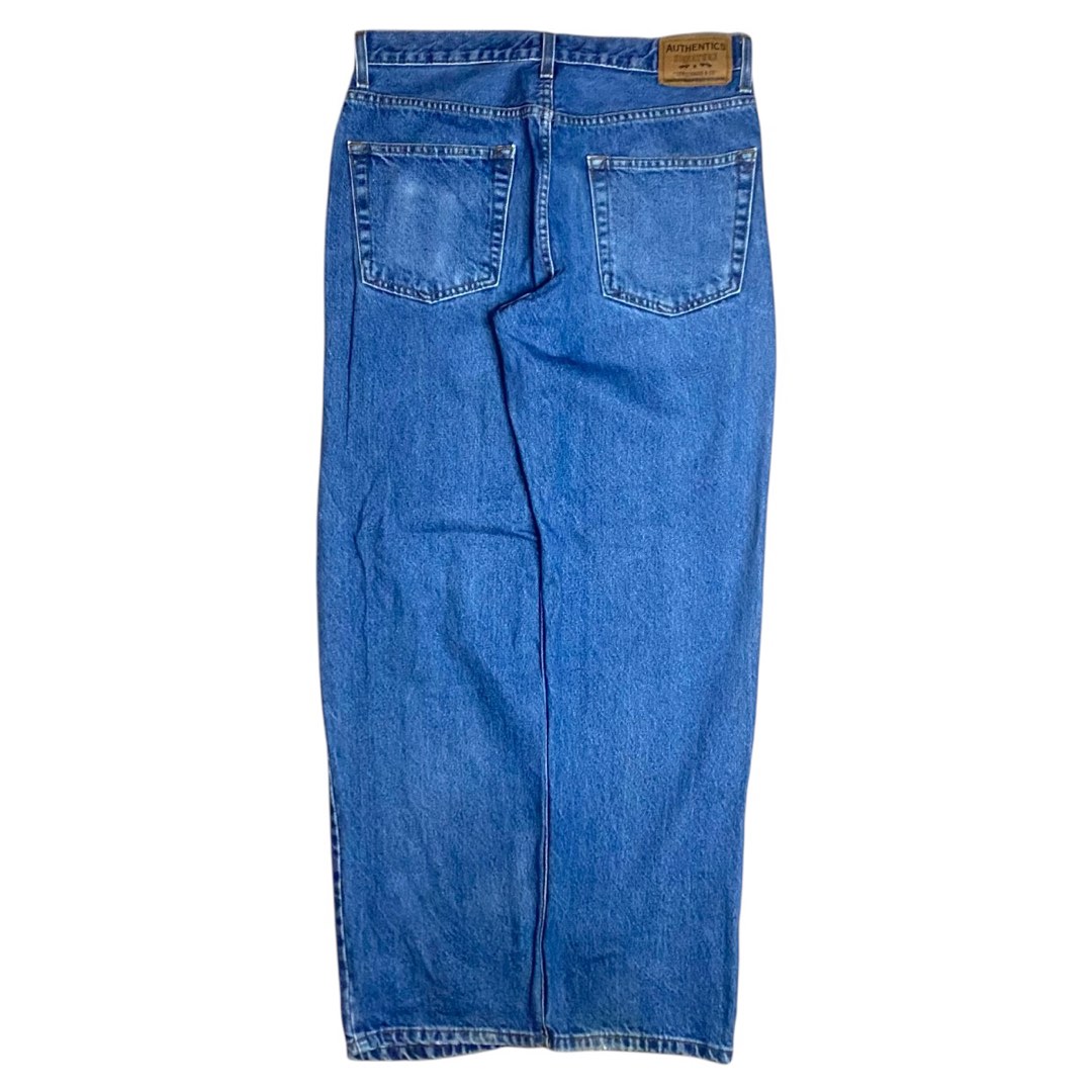 Levi's Authentic Relaxed Fit Blue Heavy Denim Jeans, Men's Fashion ...