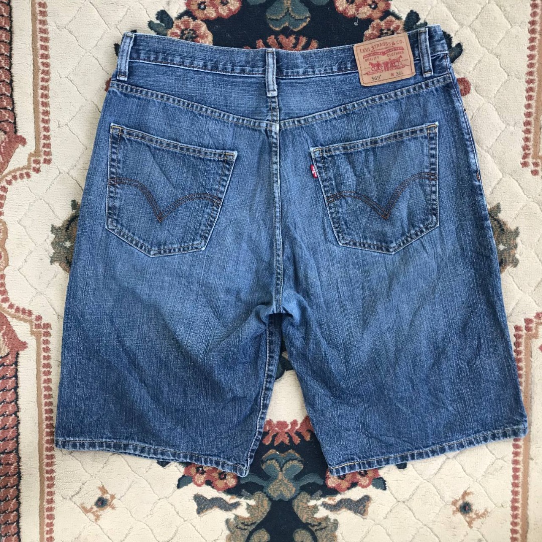 LEVIS 569 LOOSE STRAIGHT JORTS, Men's Fashion, Bottoms, Shorts on Carousell