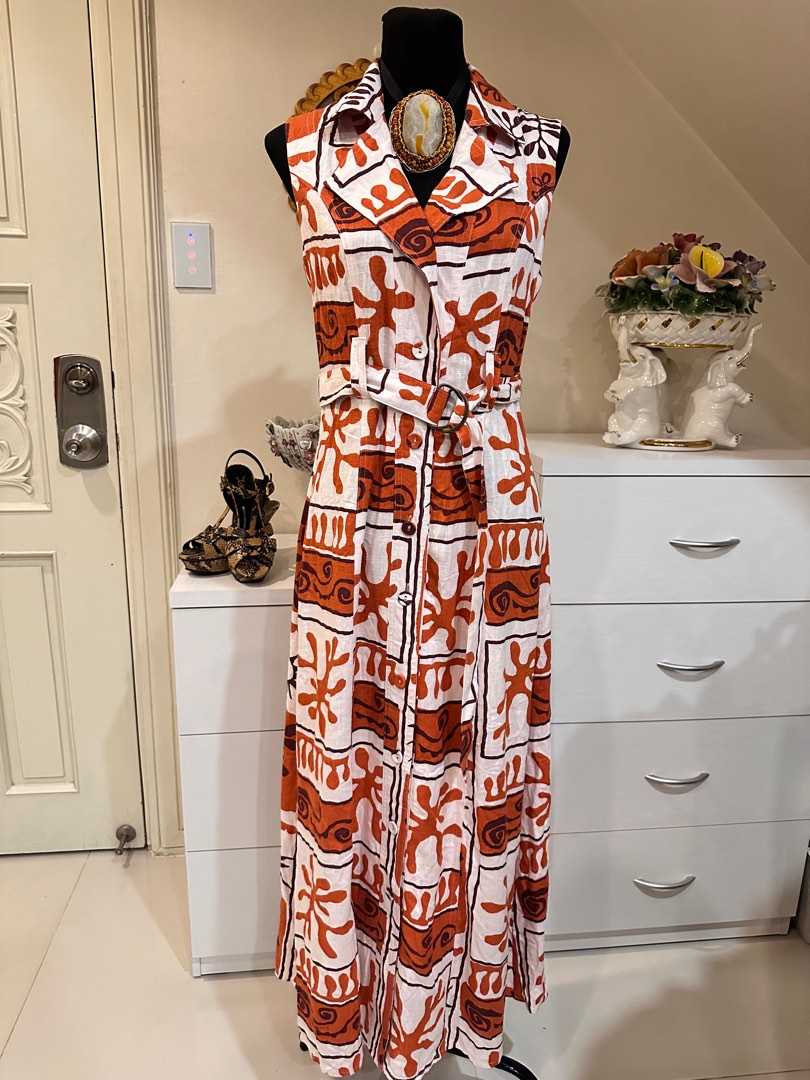 Linen Lux dress, Women's Fashion, Dresses & Sets, Dresses on Carousell