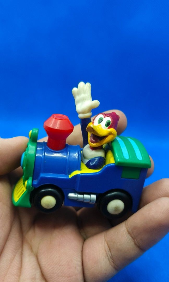 Vintage Looney toons Mini figure in car bugs bunny, woody wood pecker ...