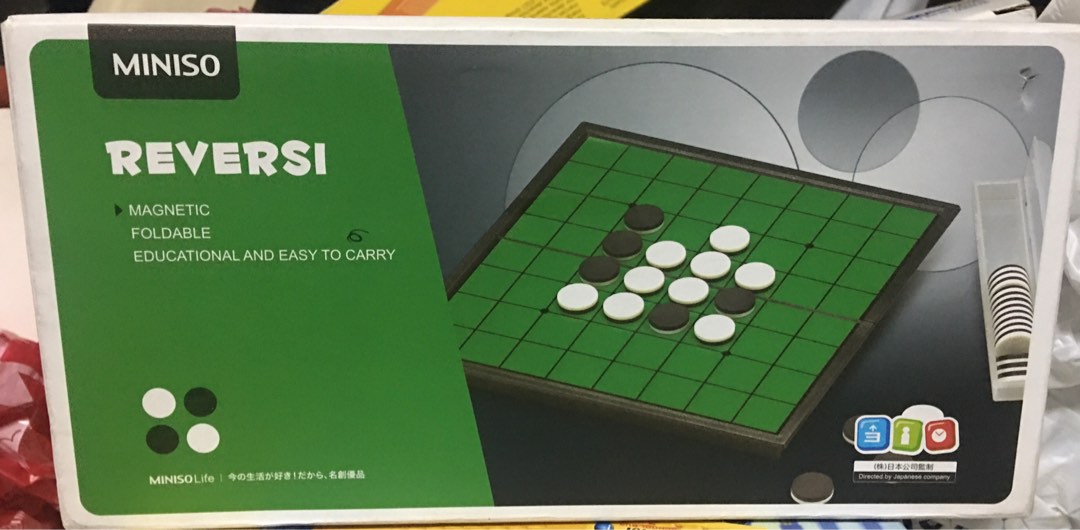 Miniso Reversi Board Game, Hobbies & Toys, Toys & Games on Carousell
