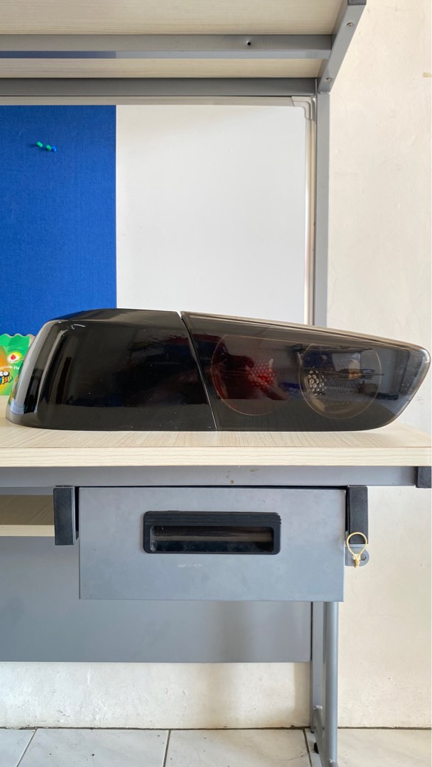 Mitsubishi Lancer Evo X / GT / Inspira rear tail lamp ori smoked (spray ...