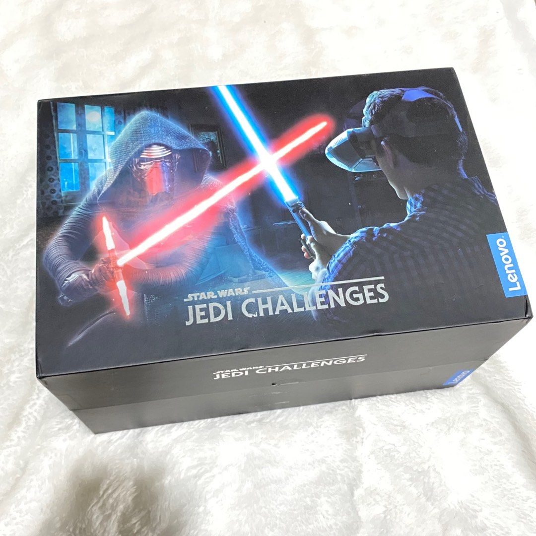 NIB lenovo star wars jedi challenge ar headset w/lightsaber controller ...