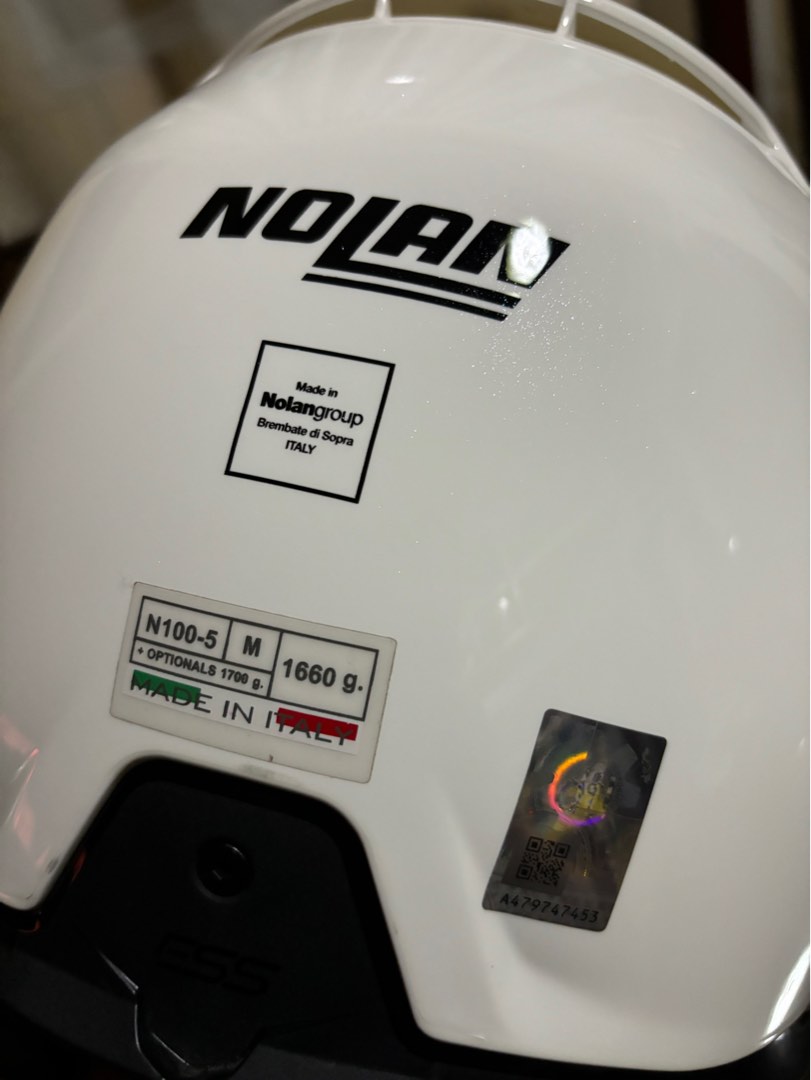 Nolan N100-5 Modular Full Face Helmet, Motorbikes, Motorbike Parts ...
