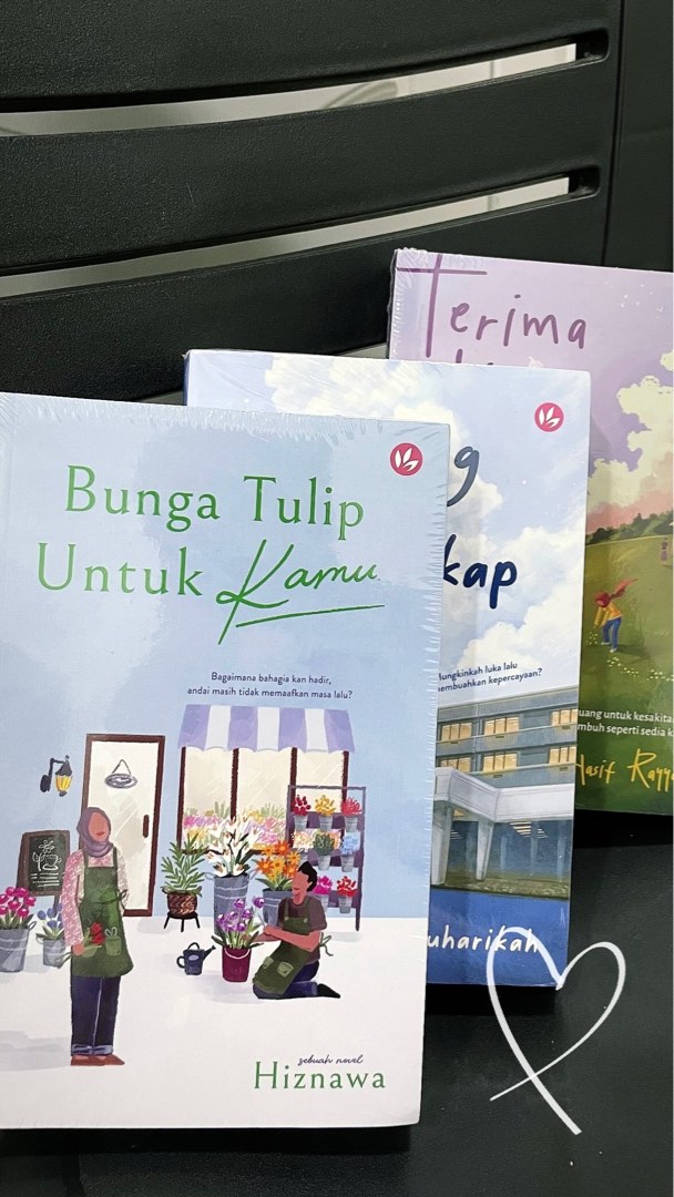 Novel Bunga Tulip Untuk Kamu, Terima Kasih Luka & Sayang Yang Tak ...