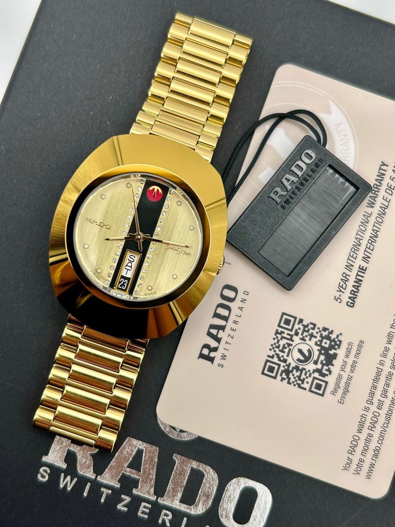 ORIGINAL BRAND NEW RADO DIASTAR Automatic Movement Swissmade 35mm Case ...