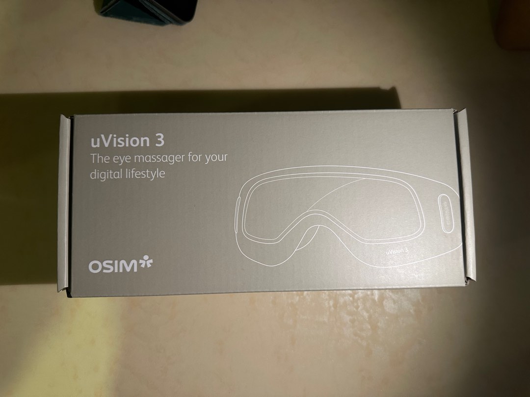 Osim uVision 3 Eye Massager, Health & Nutrition, Massage Devices on Carousell