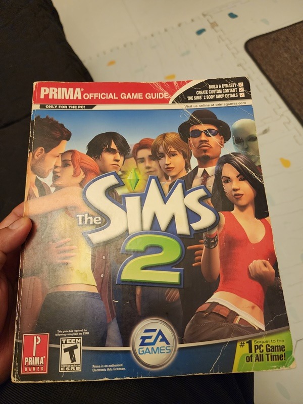 PC GAME Sims 2 Game guide book - P400 reserved spillycup, Hobbies ...