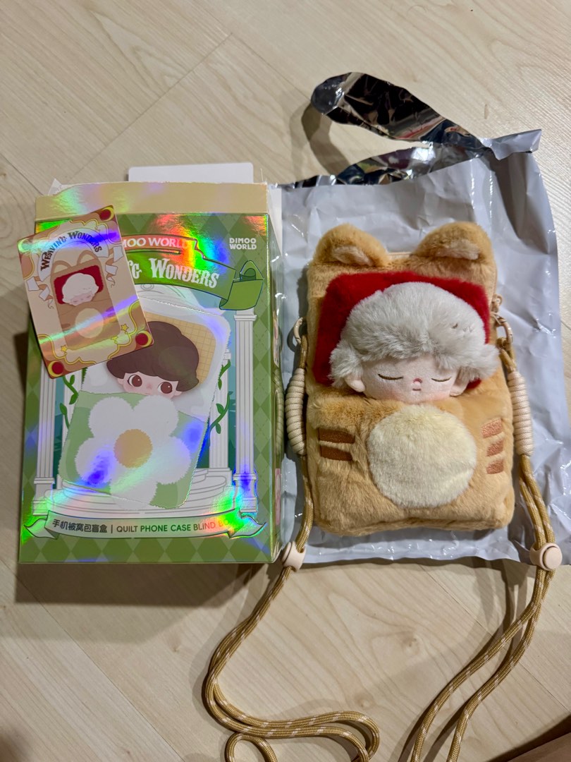 POP MART DIMOO Weaving Wonders Series- Quilt Phone Case Blind Box ...