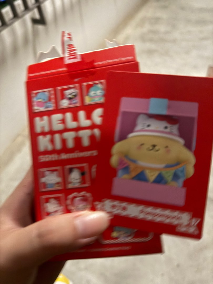 Popmart pompompurin hello kitty 50th anniversary, Hobbies & Toys, Toys ...