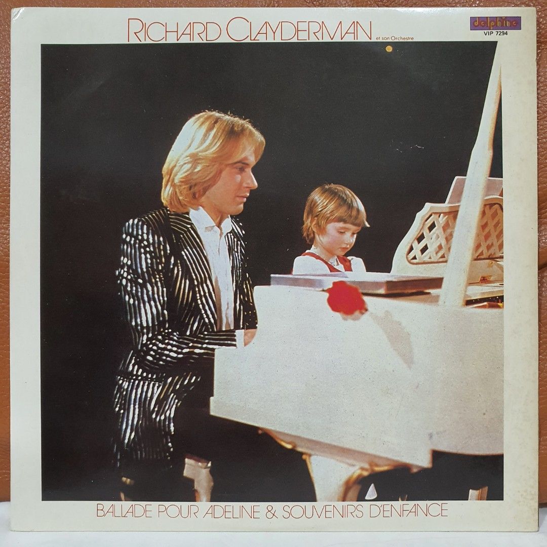 RICHARD CLAYDERMAN - Ballade Pour Adeline & Souvenirs D'Enfance Vinyl Record LP, Hobbies & Toys ...