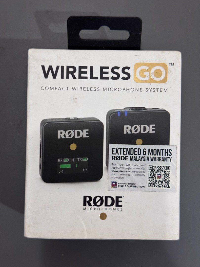 RODE Wireless Go - Full of Original Accessories, Audio, Microphones on ...