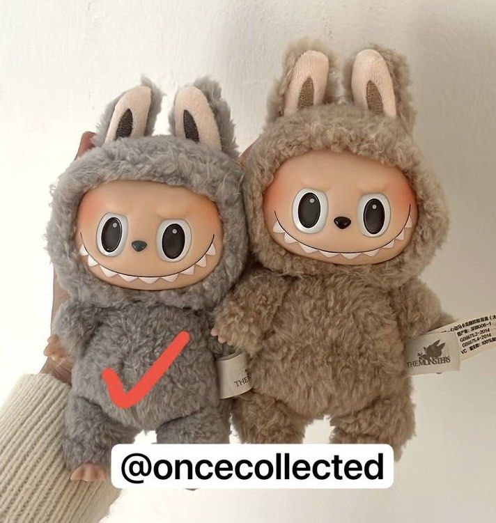 Rose Blackpink Labubu V1-Sesame Bean, Hobbies & Toys, Collectibles ...