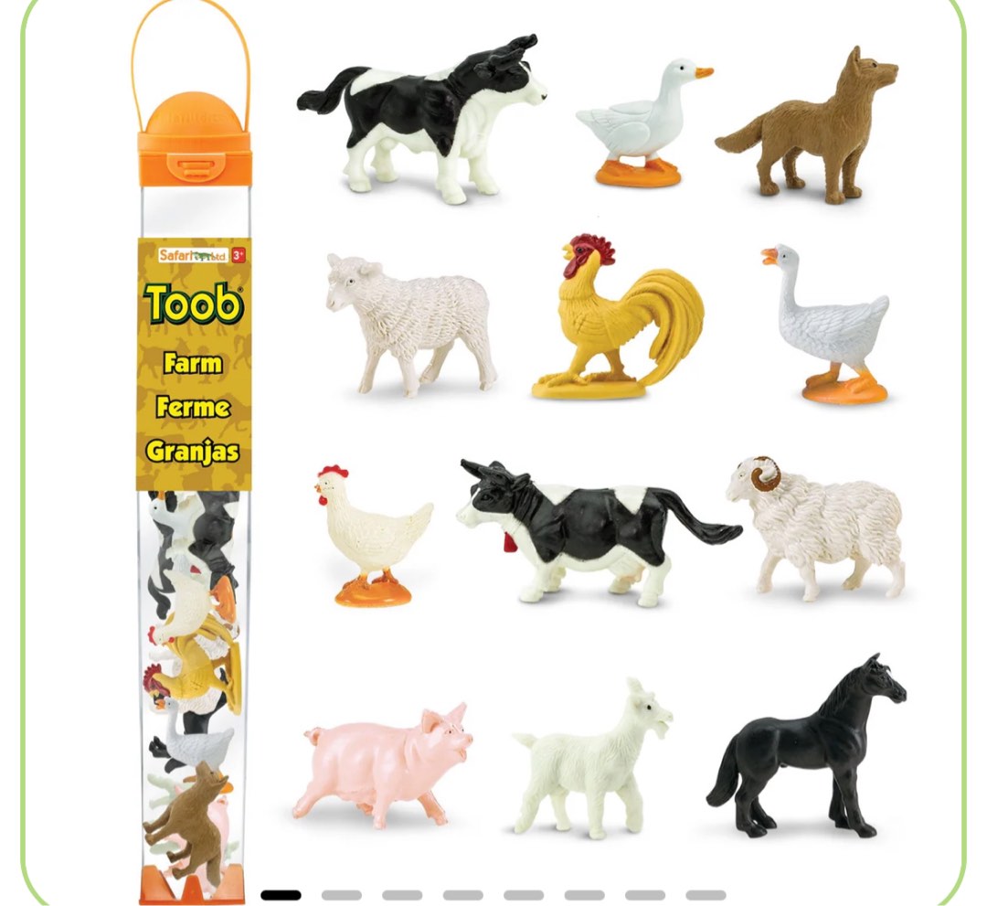Safari Ltd Farm Animals TOOB, Hobbies & Toys, Toys & Games on Carousell
