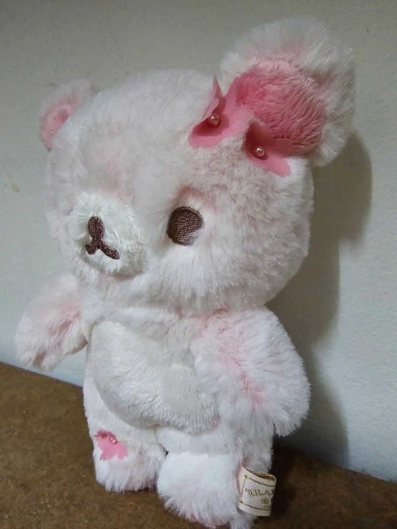 San - x Rilakkuma : Rare pink cherry blossom sherbet, Hobbies & Toys ...
