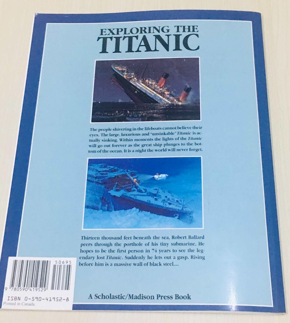 Scholastic Exploring the Titanic - How The Greatest Ship Ever Lost ...
