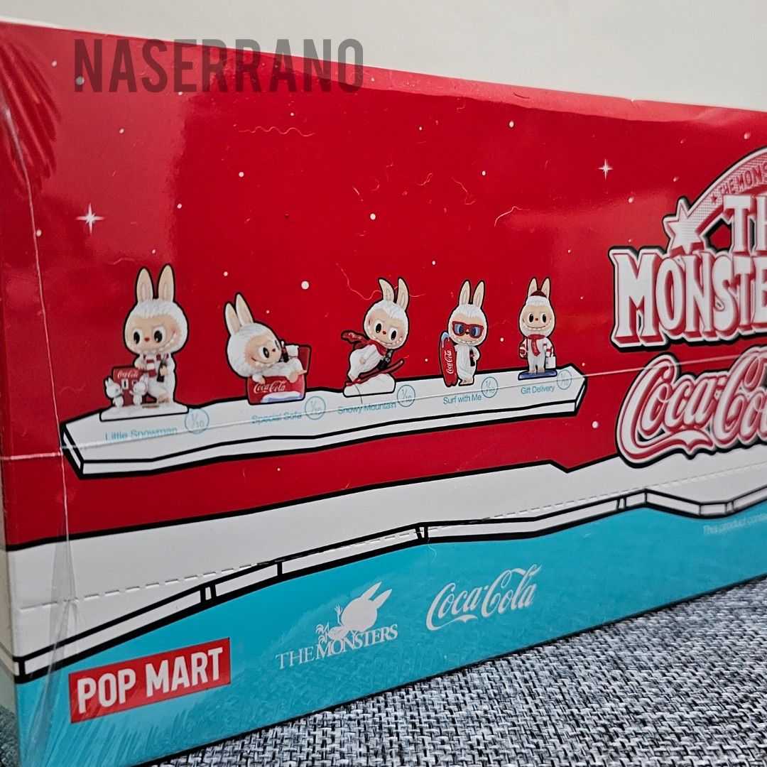 SET The Monsters Labubu Coca Cola Limited Edition, Hobbies & Toys ...