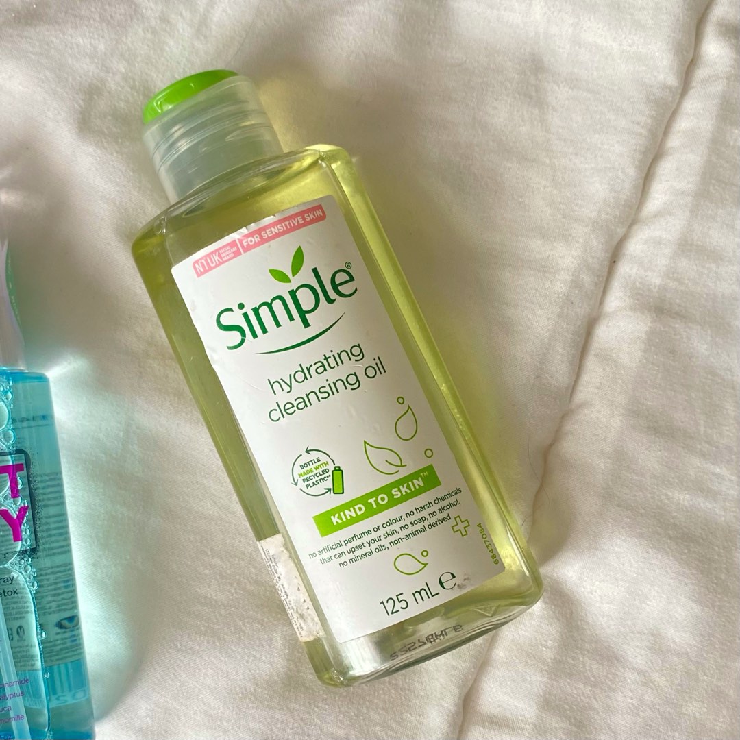 Simple Hydrating Cleansing Oil, Beauty & Personal Care, Face, Face Care ...