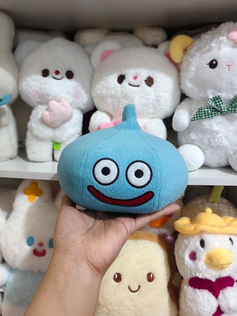 Small Blue Slime (Dragon Quest) Plushie Stuff Toy, Hobbies & Toys, Toys ...