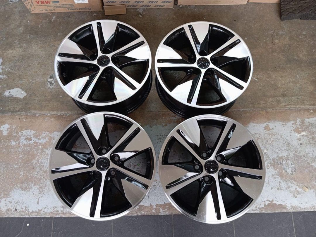 SPORT Rim TOYOTA ORI 17" HARRIER VELLFIRE ALPHARD ESTIMA INNOVA VOXY ...