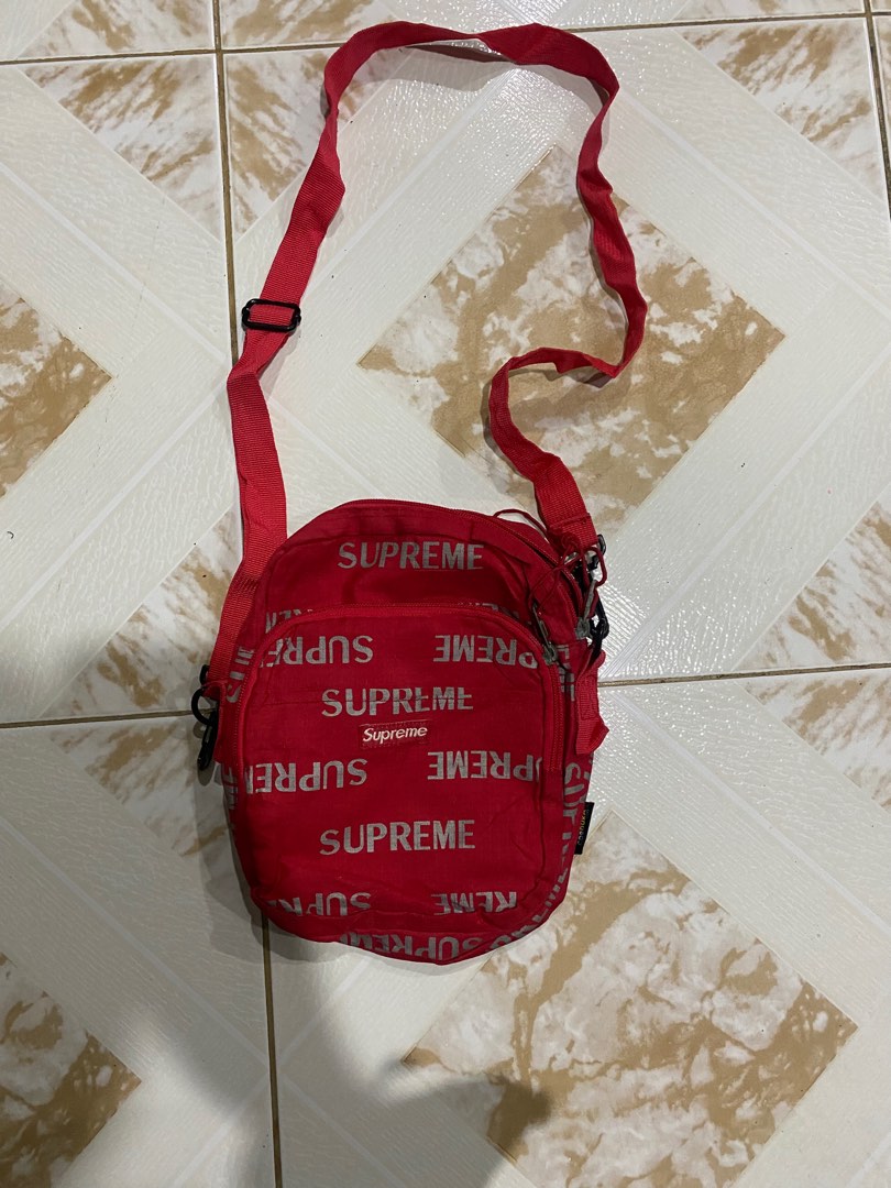 supreme aop sling bag, Luxury, Bags & Wallets on Carousell