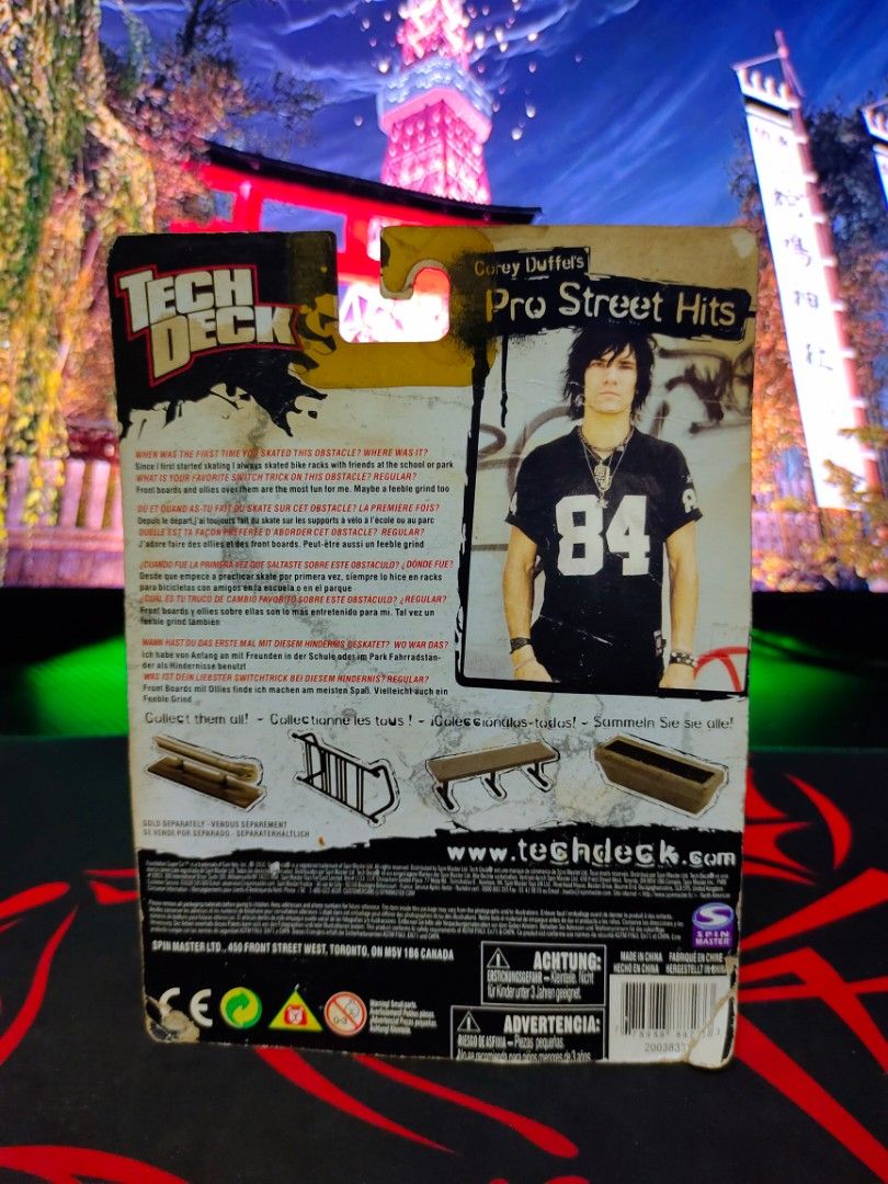 Techdeck pro Street Hits/Corey Duffel/fingerboard toys, Hobbies & Toys ...
