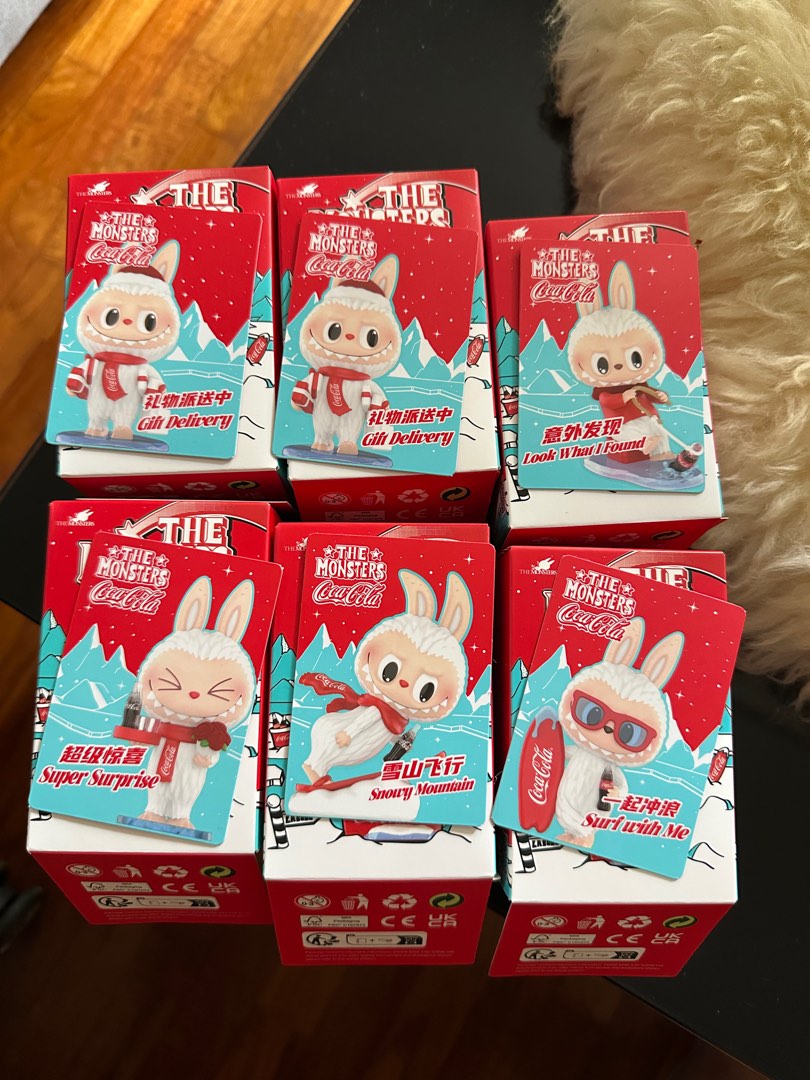 The Monsters - Coca Cola Labubu, Hobbies & Toys, Toys & Games on Carousell