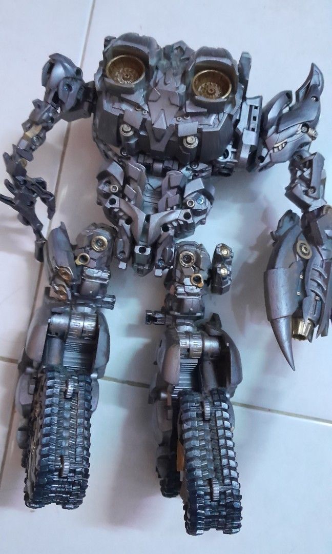 Transformers leader class megatron custom repaint aoe tlk dotm optimus ...