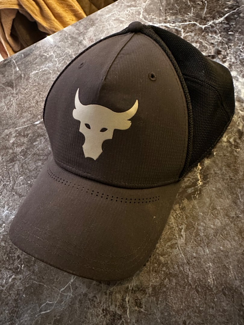 Under Armour Project Rock Cap, Men's Fashion, Watches & Accessories ...