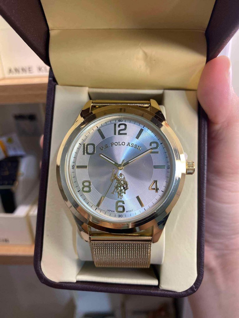 Uspa mens watch white face, Men's Fashion, Watches & Accessories ...