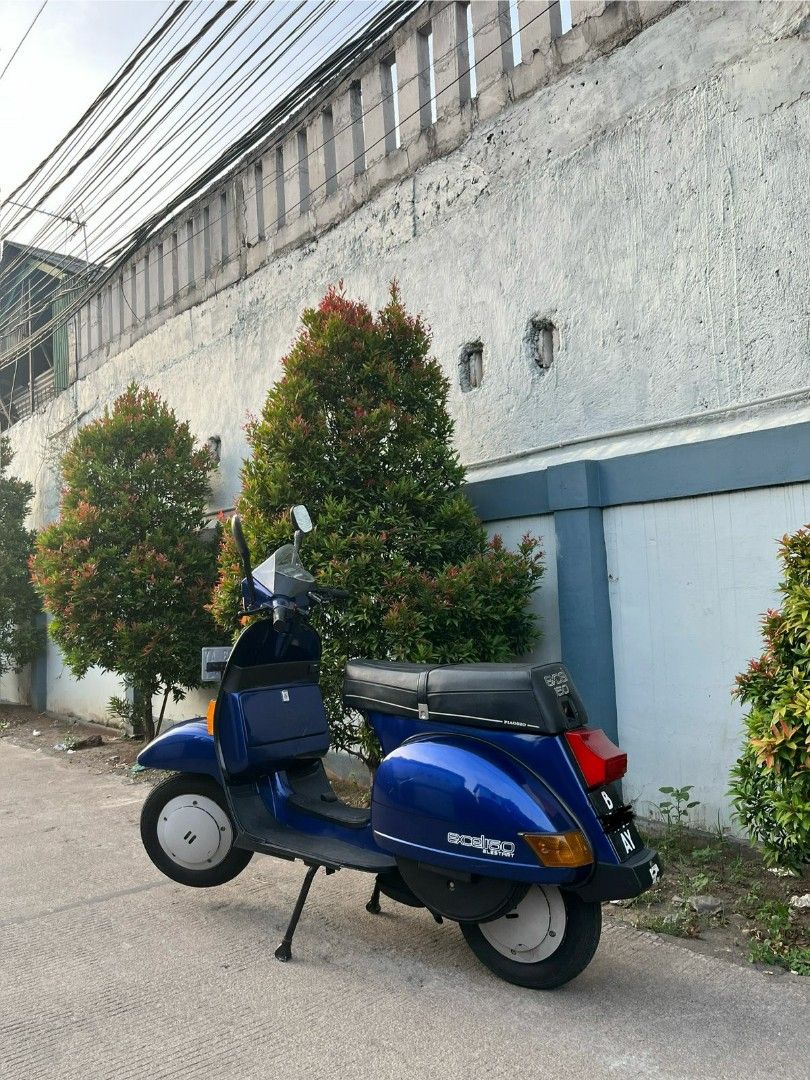 Vespa Excel 1992 Pajak Hidup, Motor di Carousell