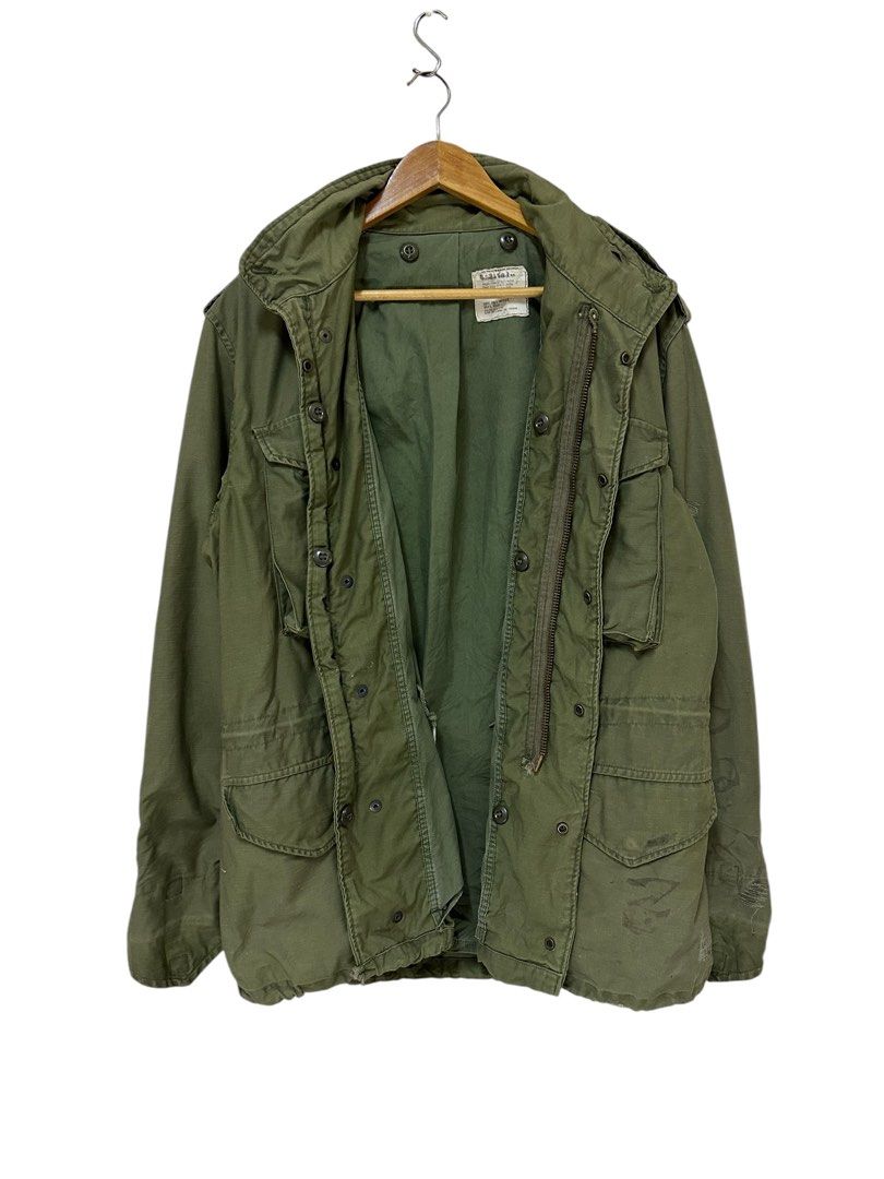vintage alpha army jacket, Men's Fashion, Coats, Jackets and Outerwear ...