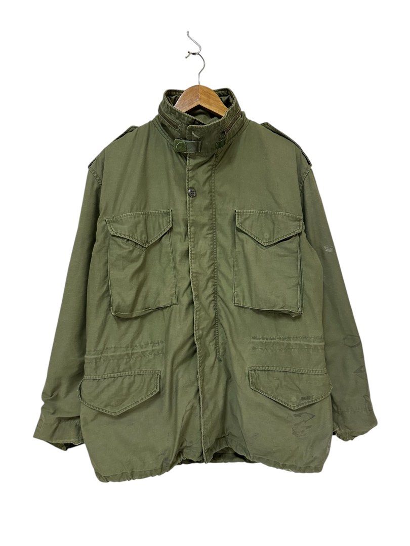vintage alpha army jacket, Men's Fashion, Coats, Jackets and Outerwear ...