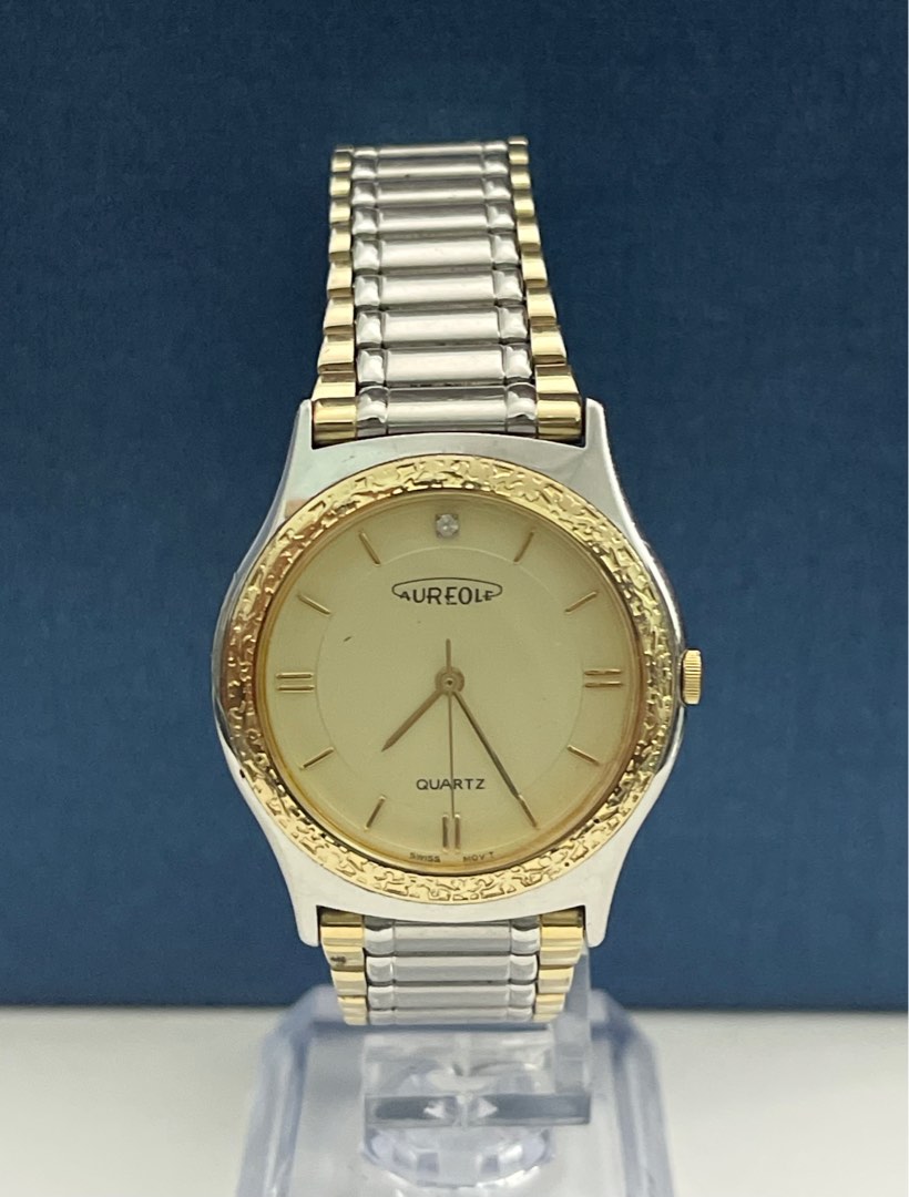 Vintage Aureole Swiss Watch, Men's Fashion, Watches & Accessories ...
