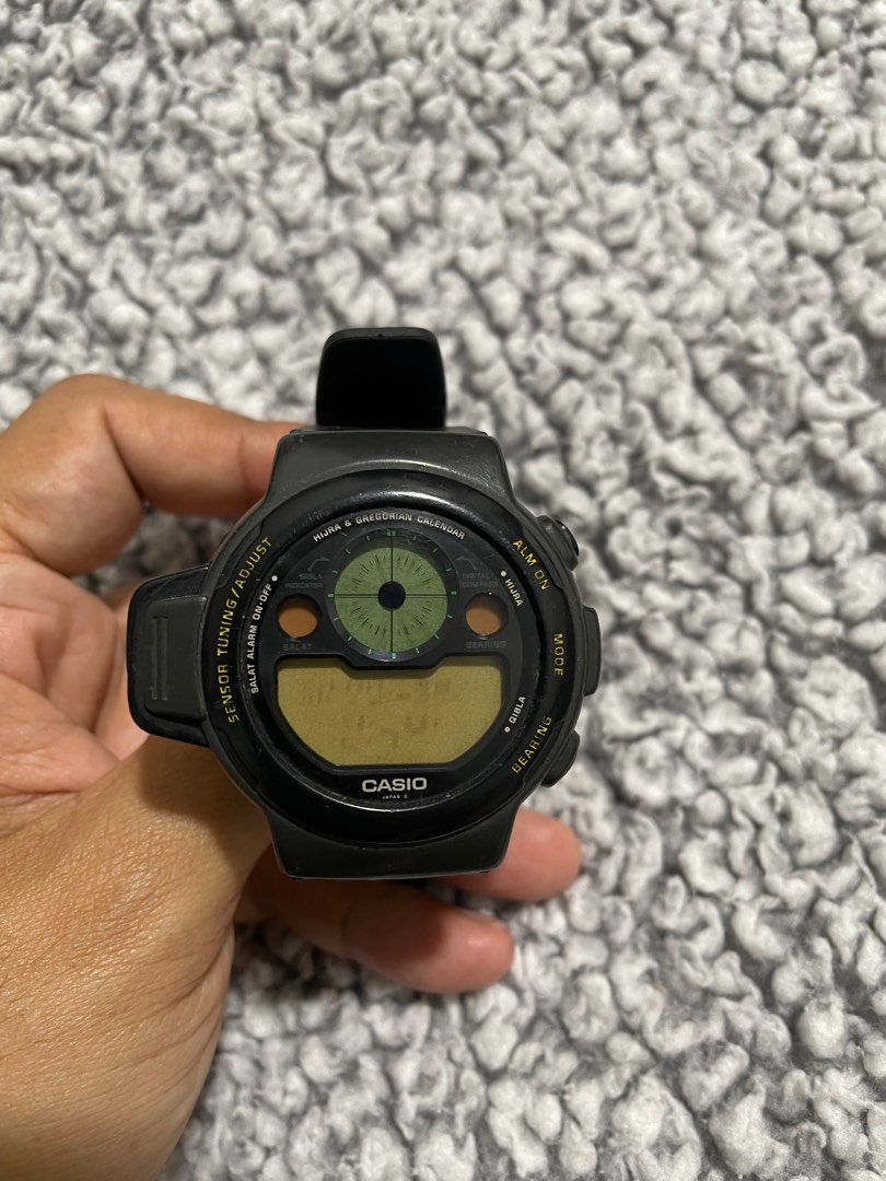 Vintage Casio CPW-310 (Prayer Compass), Men's Fashion, Watches ...