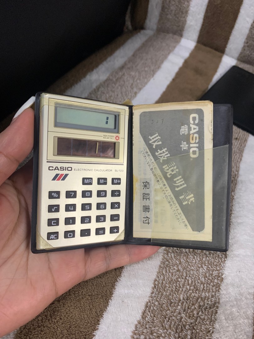 Vintage Casio pocket calculator, Hobbies & Toys, Memorabilia ...