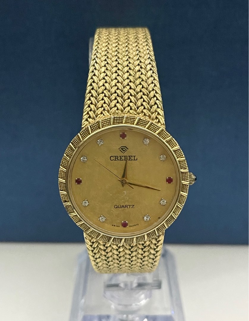 Vintage Crebel Swiss Watch, Men's Fashion, Watches & Accessories ...