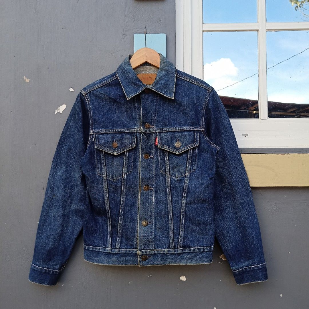 Vintage Levi's Type 3 Denim Jacket Big E Model 347 Rare, Men's Fashion, Coats, Jackets and ...
