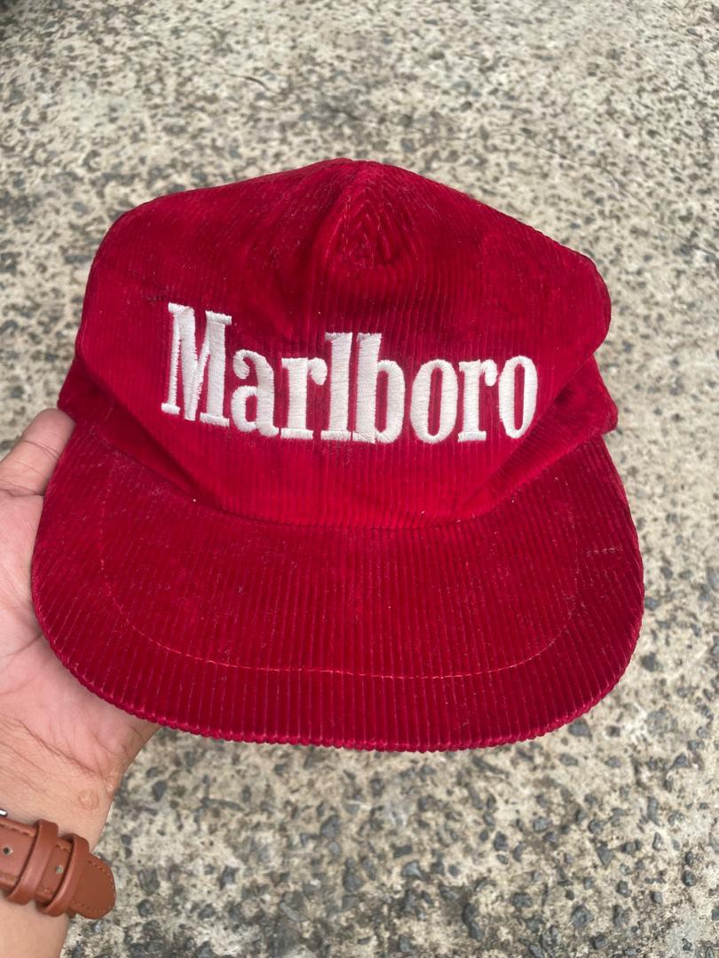 VINTAGE MARLBORO CAP, Men's Fashion, Watches & Accessories, Cap & Hats ...