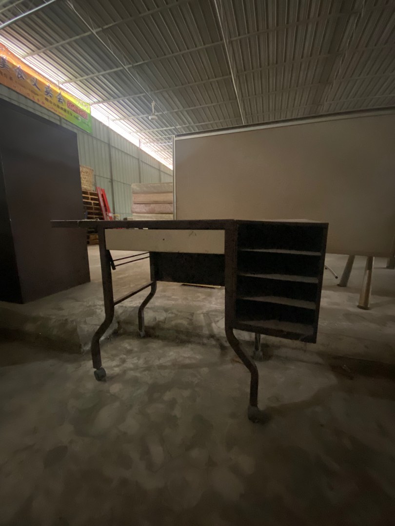 Vintage woking table, Furniture & Home Living, Furniture, Tables & Sets ...