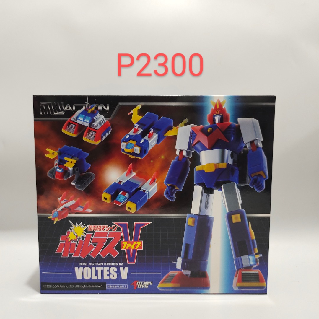 Voltes V Mini Action Series 02, Hobbies & Toys, Toys & Games on Carousell